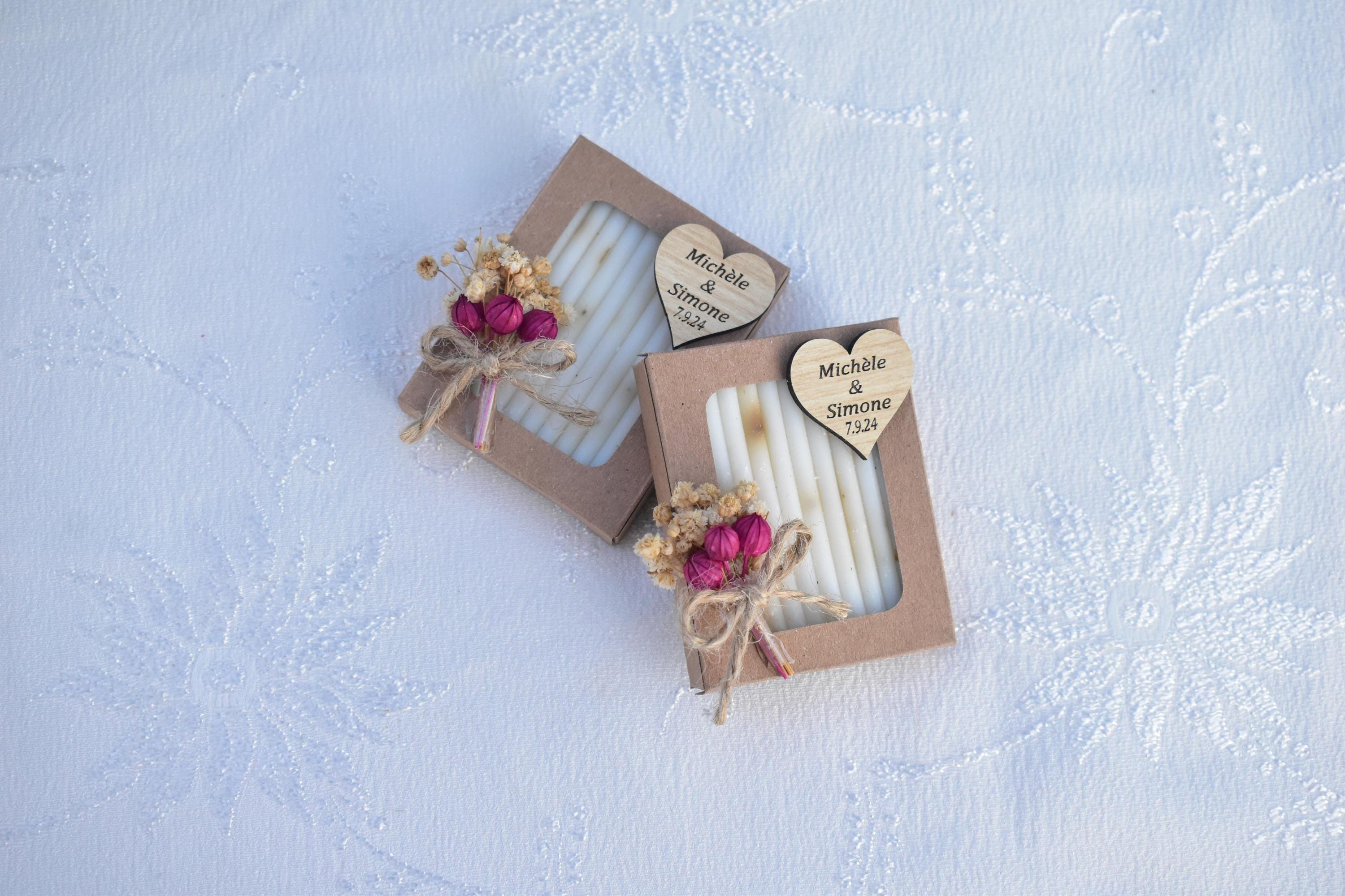 Wedding Favors Mini Soaps for Guests, Personalized Gift, Bridal Shower ...