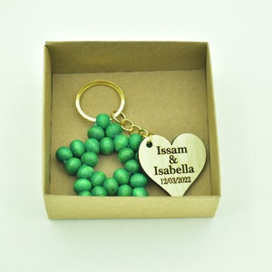 50 Pcs Wedding Favors Key Chain for Guests in Bulk, Baby Shower Gift ...