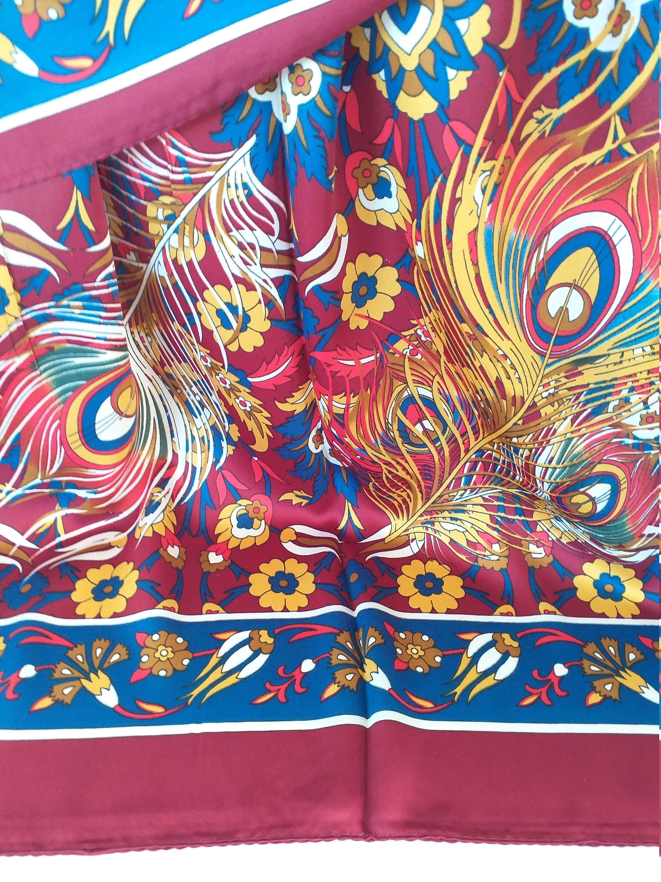Burgundy Turkish Shawl Turkish Head Scarf Pashmina Scarfs | Etsy
