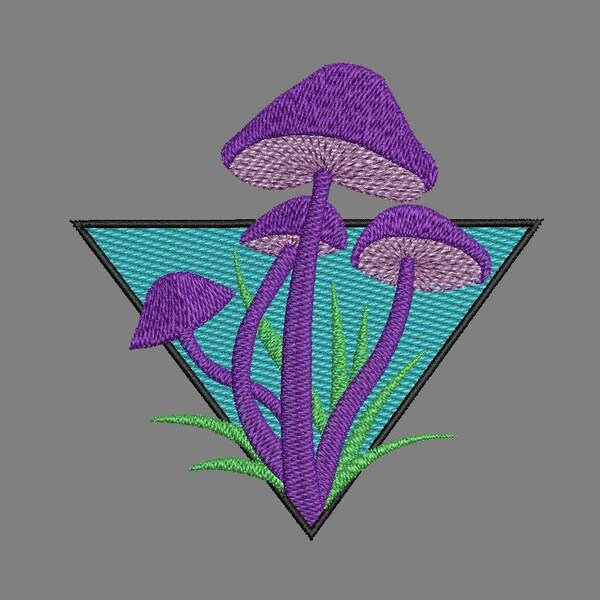 Mushroom Embroidery - Etsy