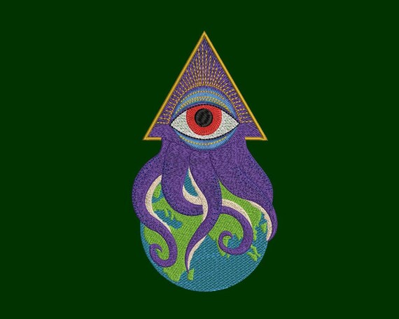 New World Order Machine Embroidery Design | Etsy
