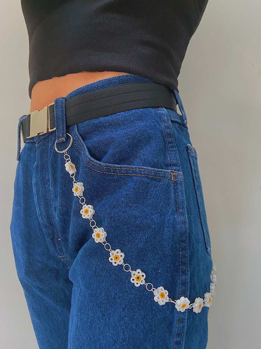 Daisy Flower Belt Chain, Daisy Chain, Flower Chain, Daisy Belt, Flower ...