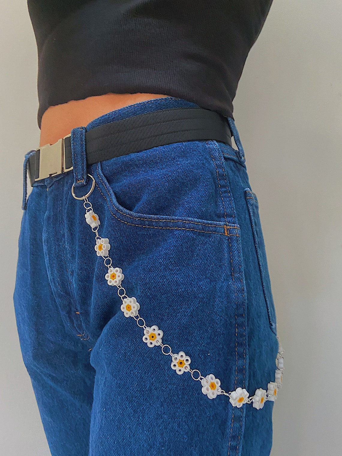 Daisy Flower Belt Chain Daisy Chain Flower Chain Daisy - Etsy Canada