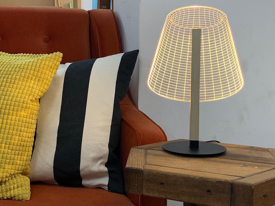 Classi Optical Illusion Table Lamp, Eco Friendly LED Light, High ...