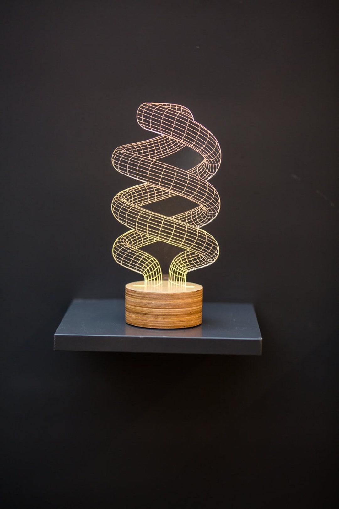 Contemporary Desk Lamp, Home Office Lighting, Bedside Table Lamp ...