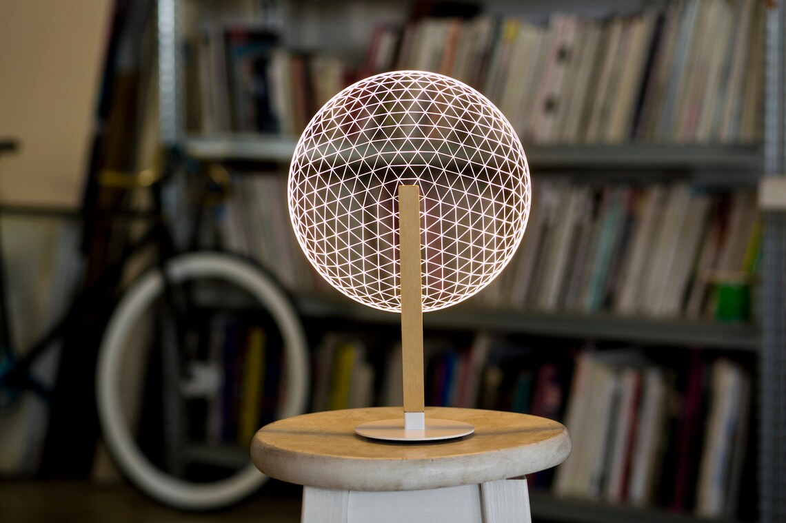 The Original BLOOM Optical Illusion 2D to 3D Table Lamp Eco Friendly ...