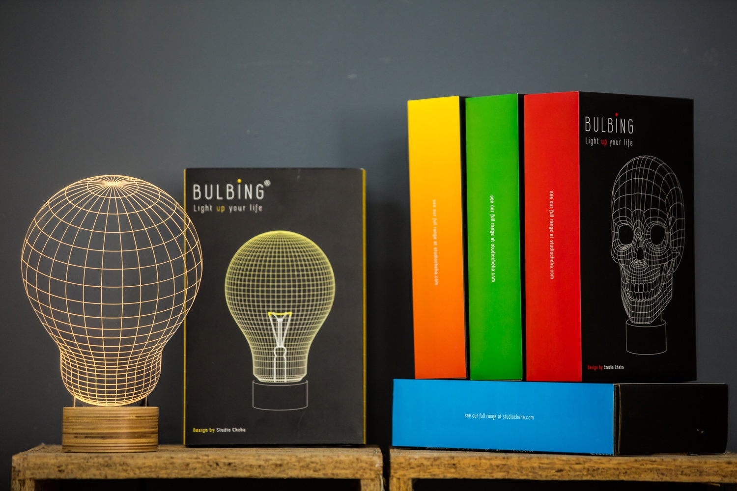 The Original GALAXY BULBING Optical Illusion 2D to 3D Table Lamp, Eco ...