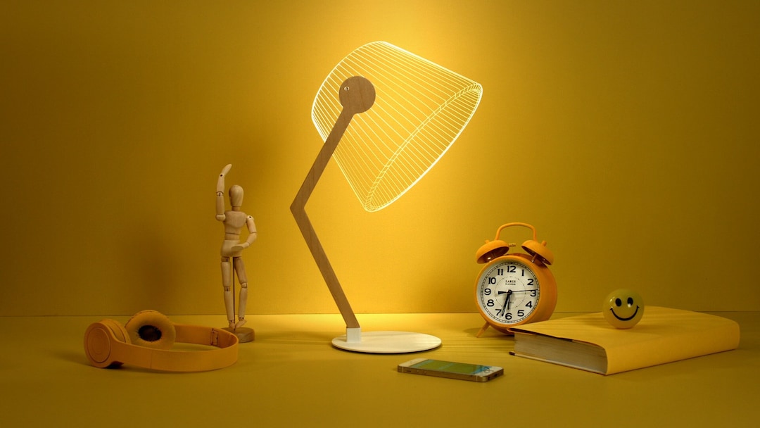 Contemporary Table Lamp, Ambiance Lighting, Decorative Lighting ...