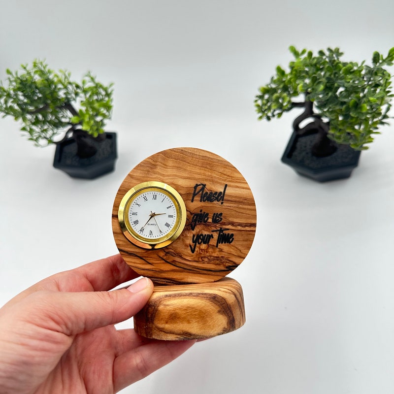 Handmade Wood Clock - Etsy