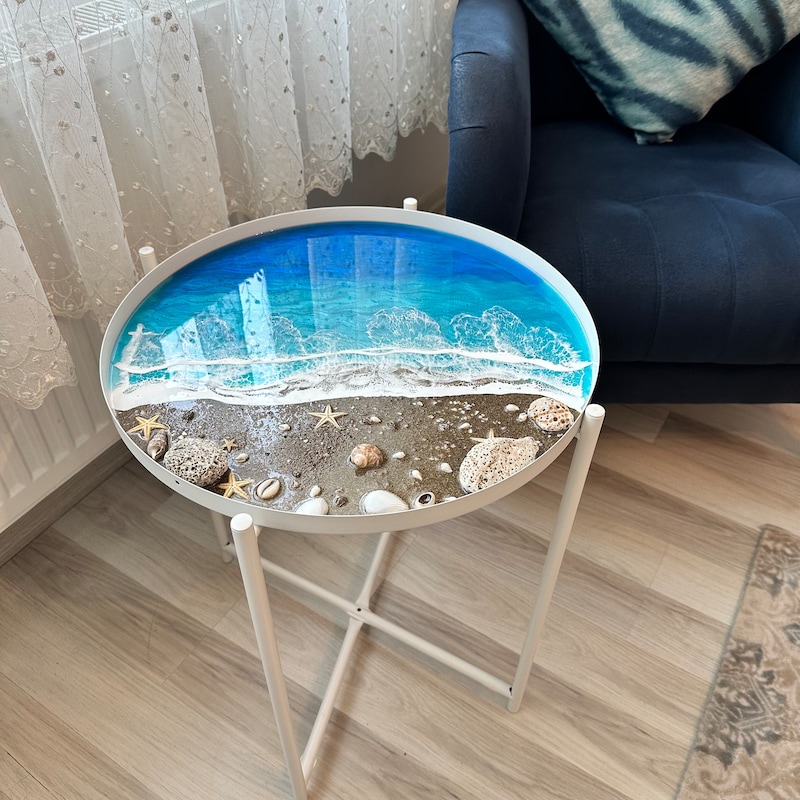 Resin Ocean Table - Etsy
