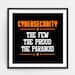 Hacker Poster Binary Code Decor Computer Cybersecurity Coder Matrix ...