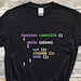 Programmer Shirt, Javascript Shirt, Eat Sleep Code Repeat Tshirt, Web ...