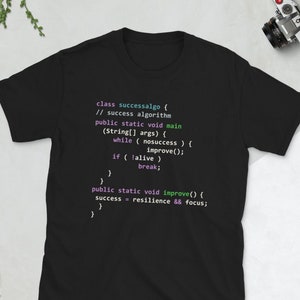 Java Programming Shirt Java Success Algorithm Funny Java - Etsy Canada
