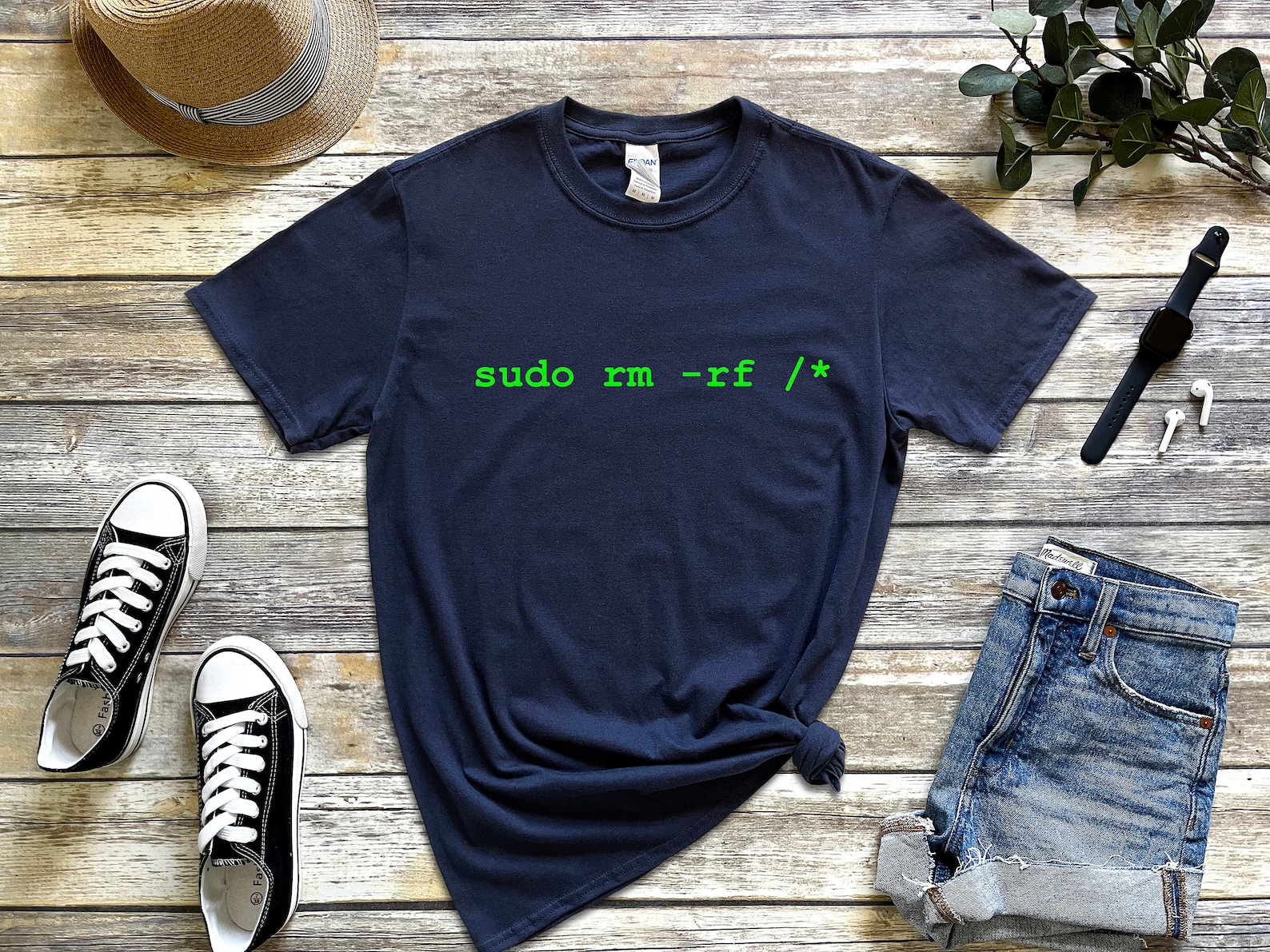 Linux Shirt, Sudo Rm Rf Tshirt, Funny Linux Gift, Ubuntu T Shirt ...