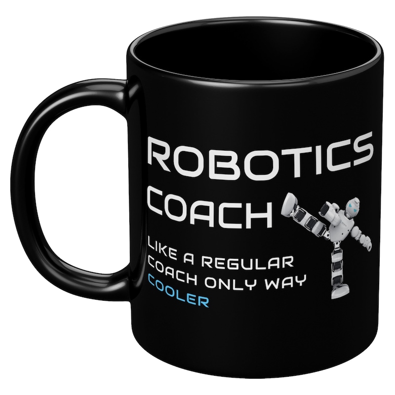 Robot Mug - Etsy