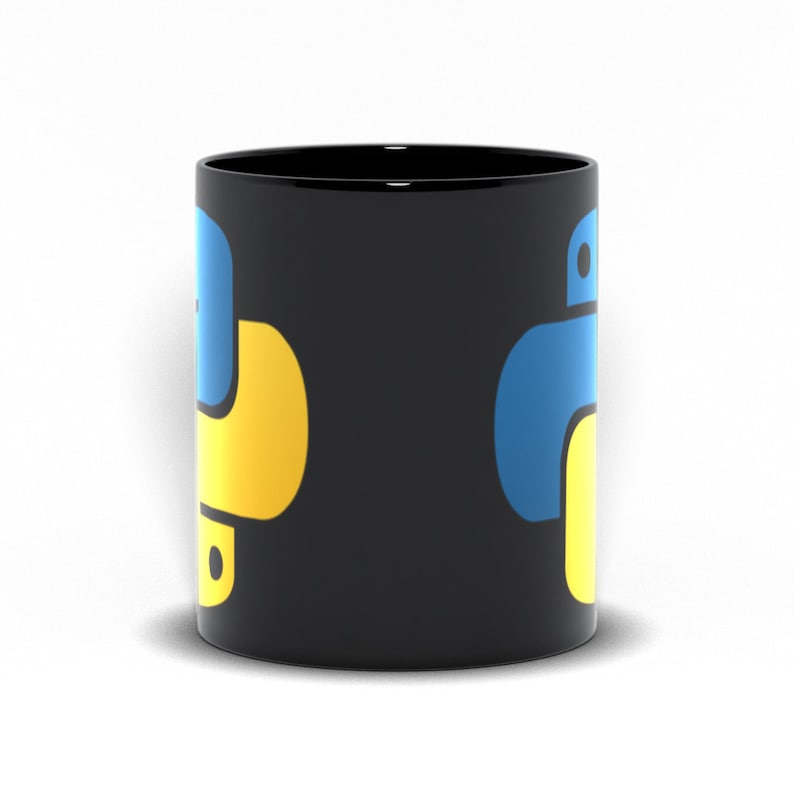 Python Mug, Python Logo, Programmer Mug, Python Programming Language Mug, Python Coffee Mug ...