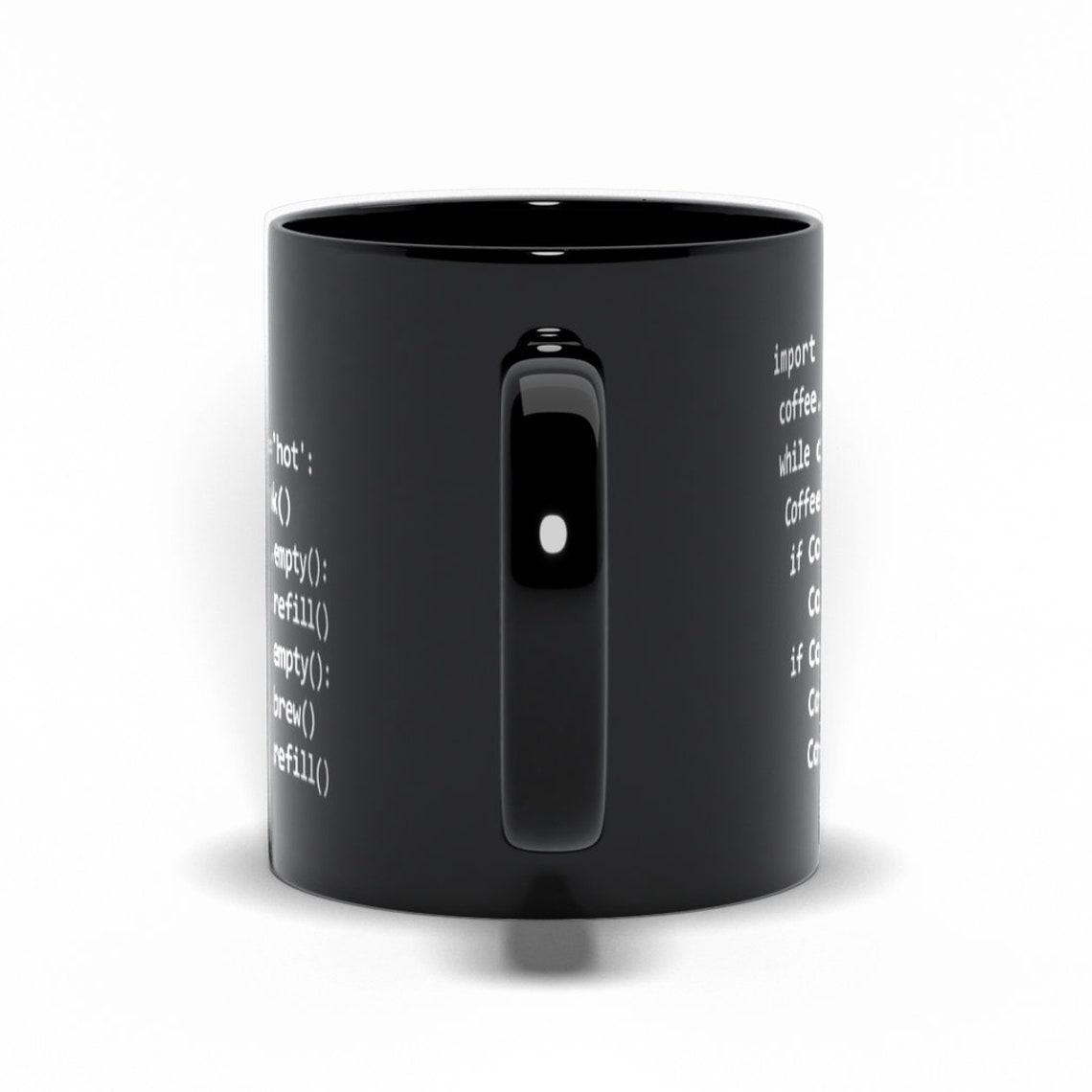 Python Code Mug Python Programming Mug Python Coffee Mug - Etsy