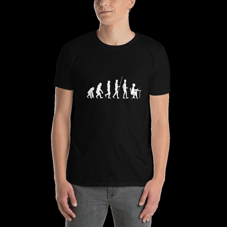 Funny Programmer T Shirt Programmer Evolution Tshirt Funny - Etsy