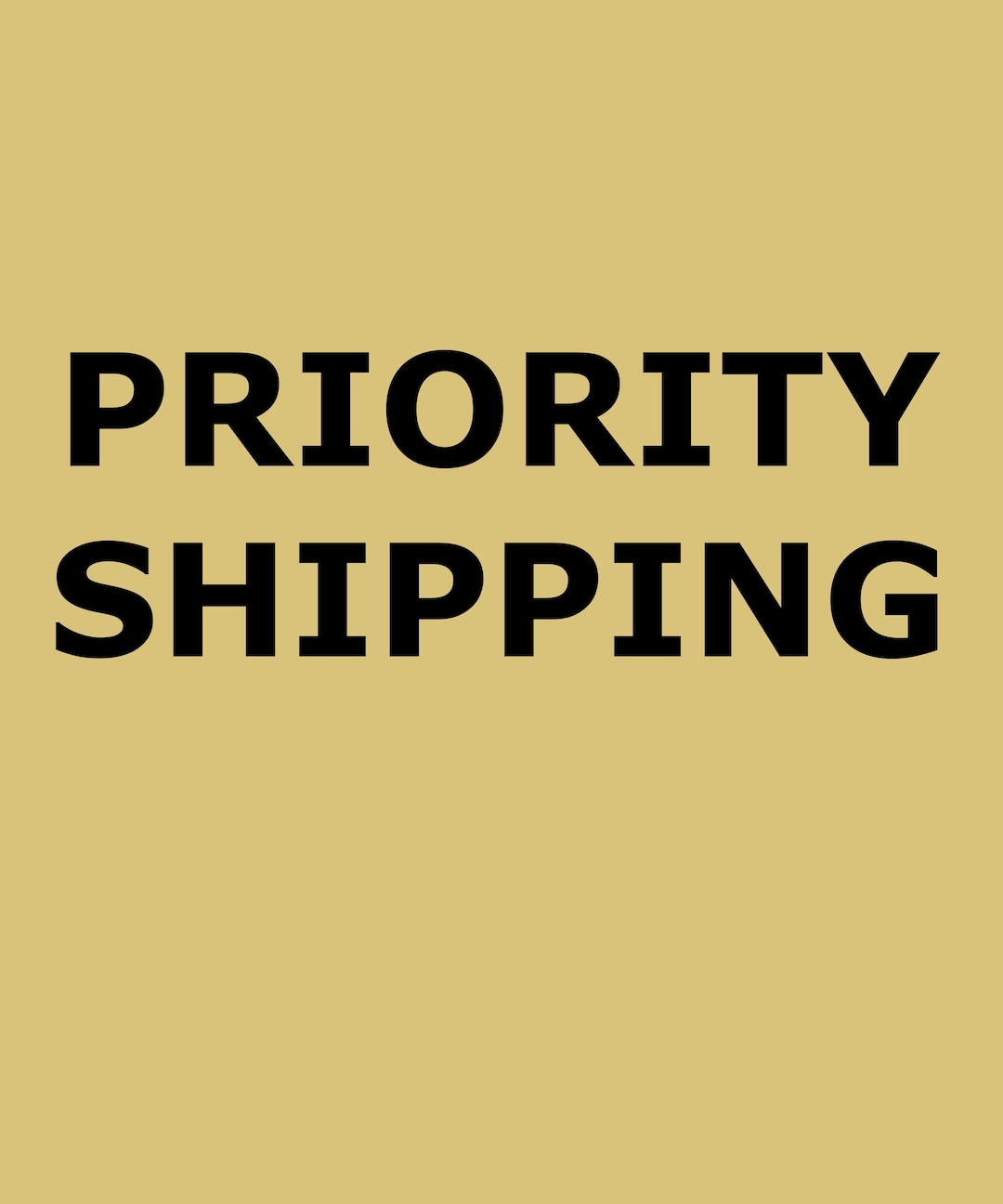 Priority Shipping: Purchase This Listing Along With Your Items to Have Them Shipped by USPS ...