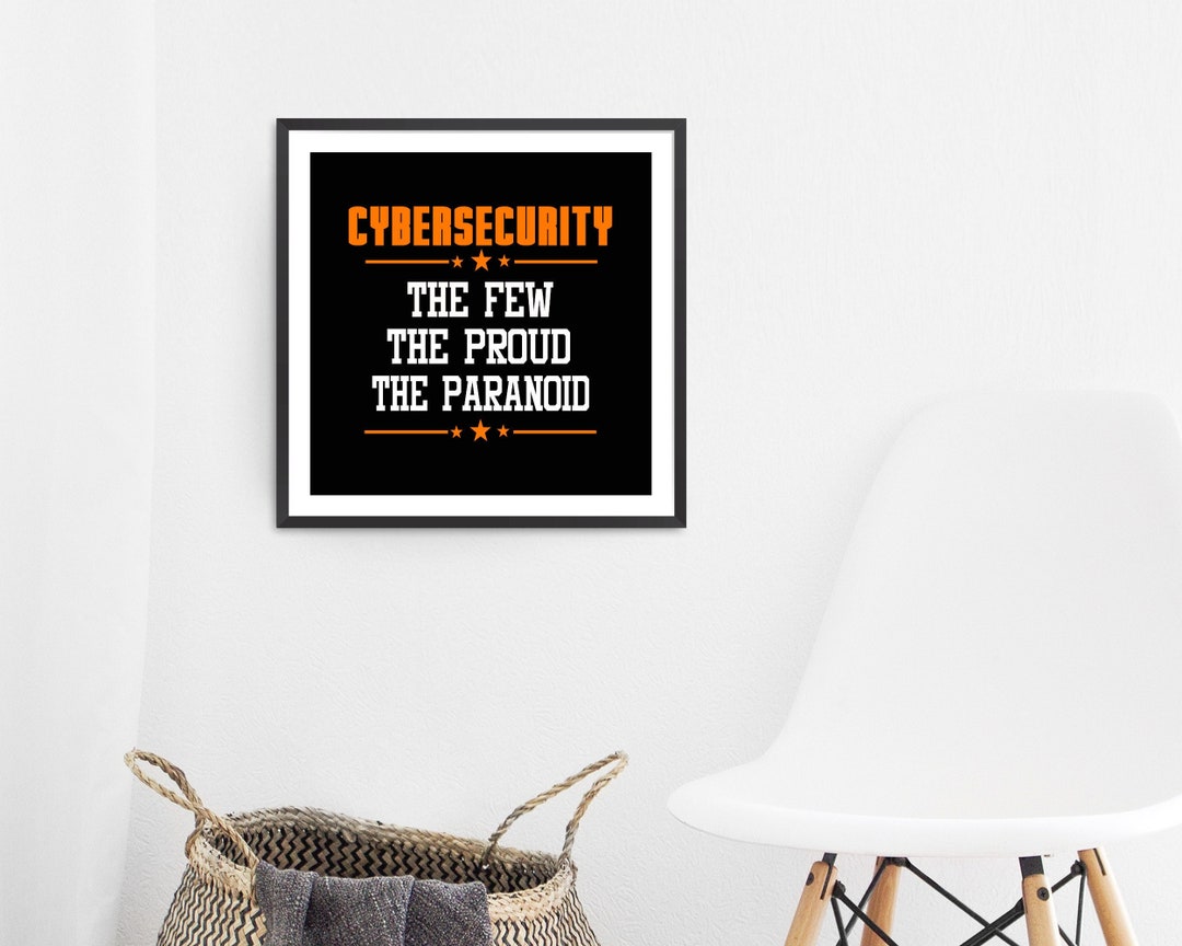 Cyber Security Gift, Cybersecurity Art Poster, Cyber Security Expert ...