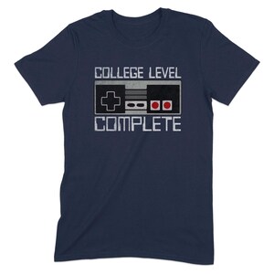 College Graduation Retro Gaming T-shirt, Classic Game Controller Print ...