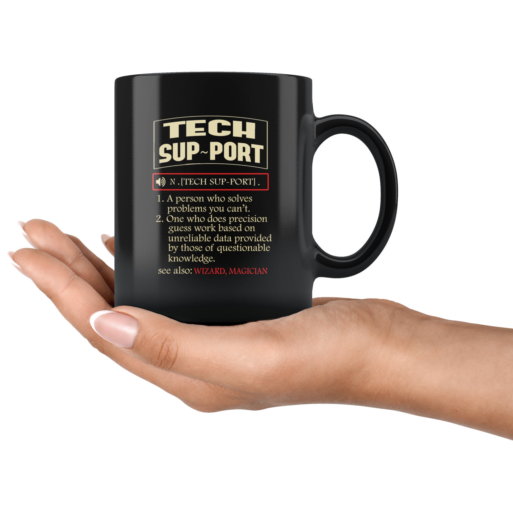 Tech Support Definition Mug Helpdesk Mug Sysadmin Mug - Etsy