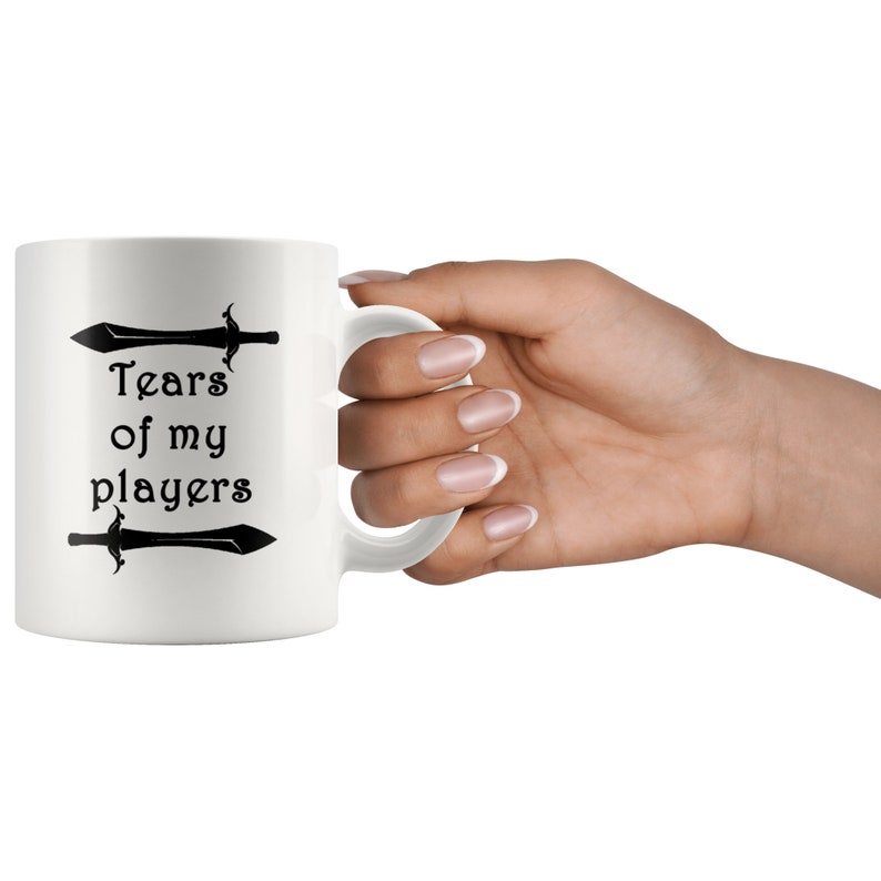 Tears of My Players Mug DM Mug Dungeons and Dragons DM - Etsy