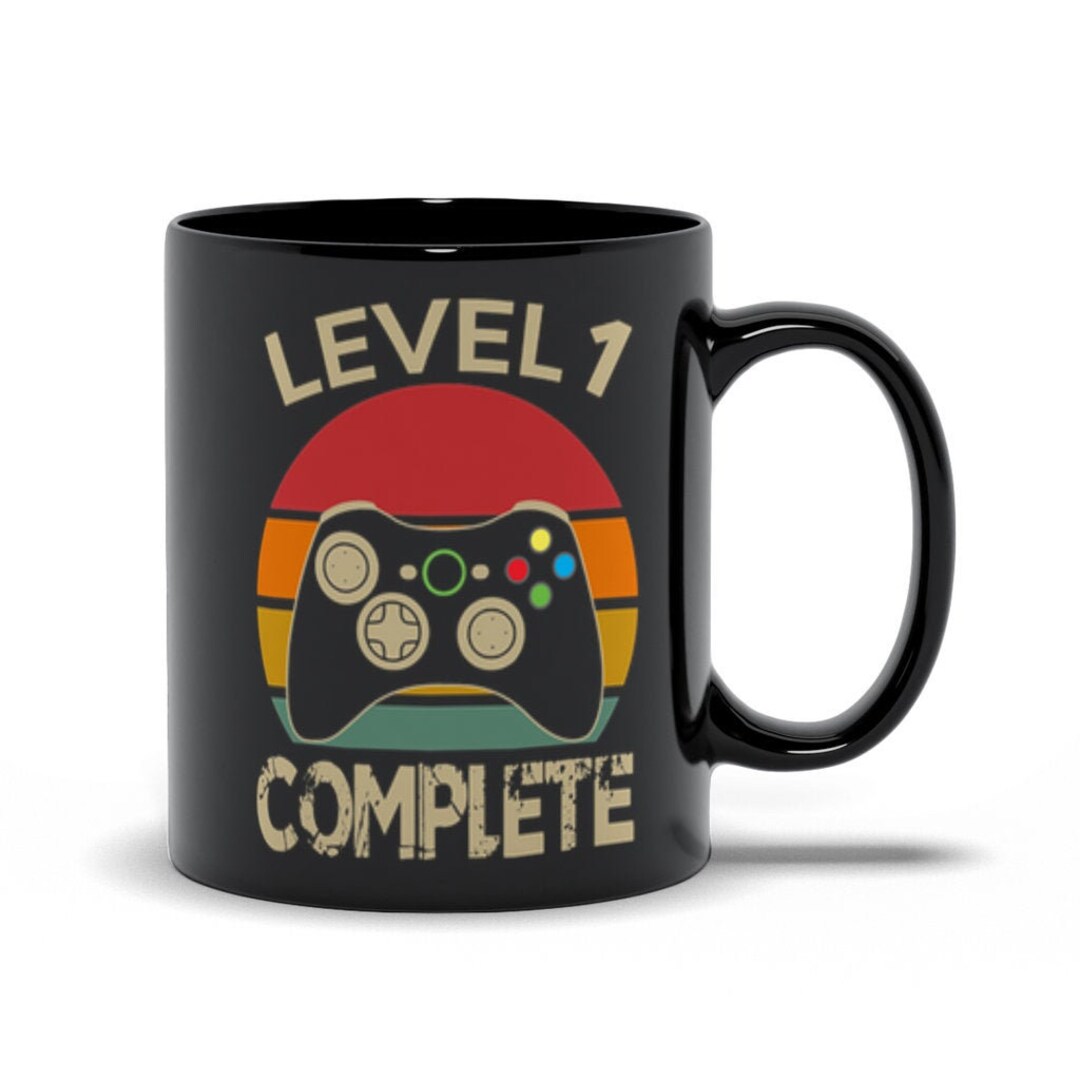 Level 1 Complete Mug, 1 Year Anniversary Gift, 1st Anniversary Gift for ...