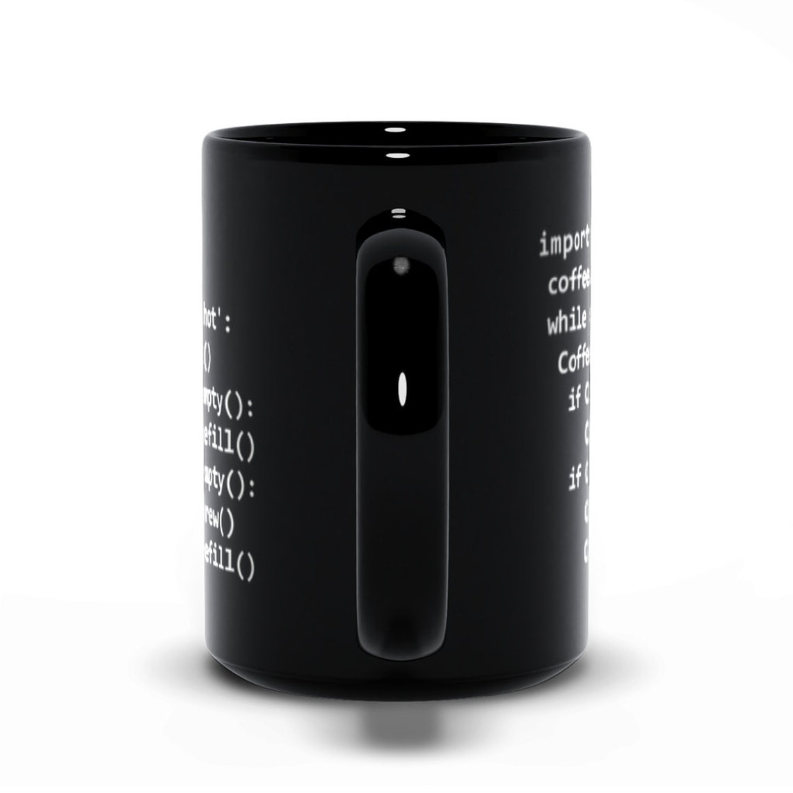 Python Code Mug Python Programming Mug Python Coffee Mug | Etsy