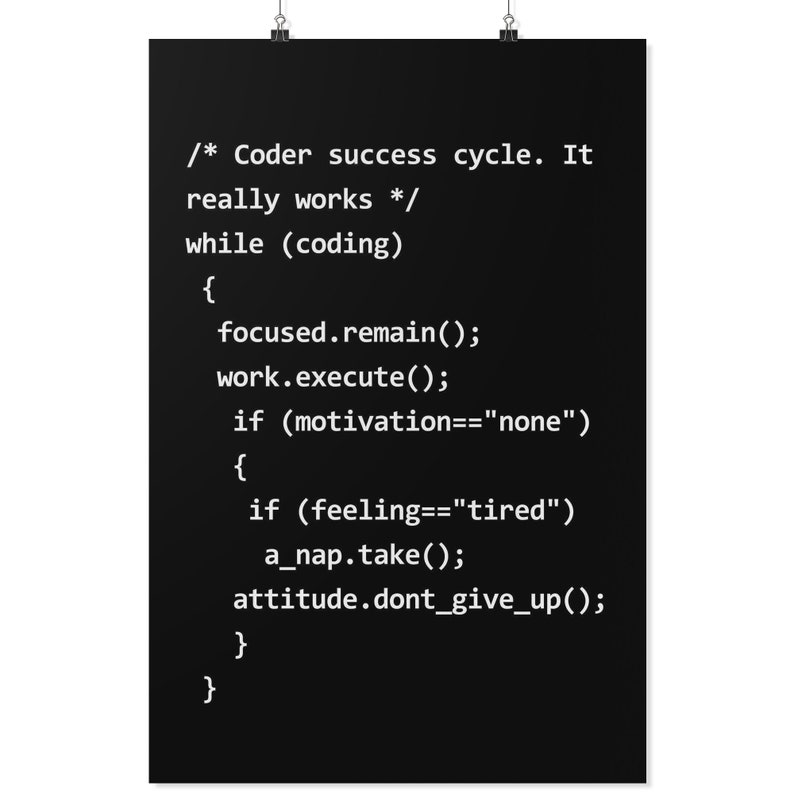 Software Developer Art Print Software Engineer Wall Art - Etsy