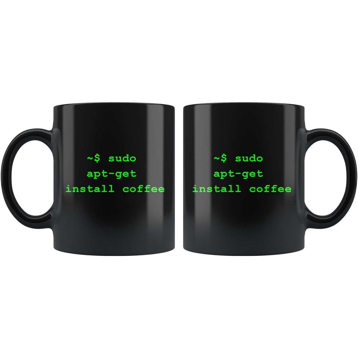 Linux Mug Linux Gift Linux Apt Get Install Coffee Ubuntu - Etsy