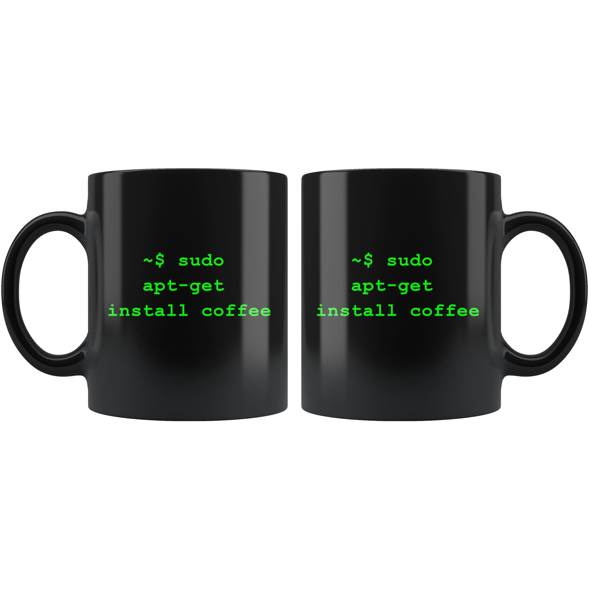 Linux Mug Linux Gift Linux Apt Get Install Coffee Ubuntu - Etsy