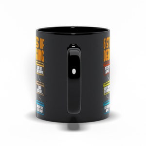 6 Stages of Debugging Mug, Software Engineer Gift, Funny Programmer Cup ...