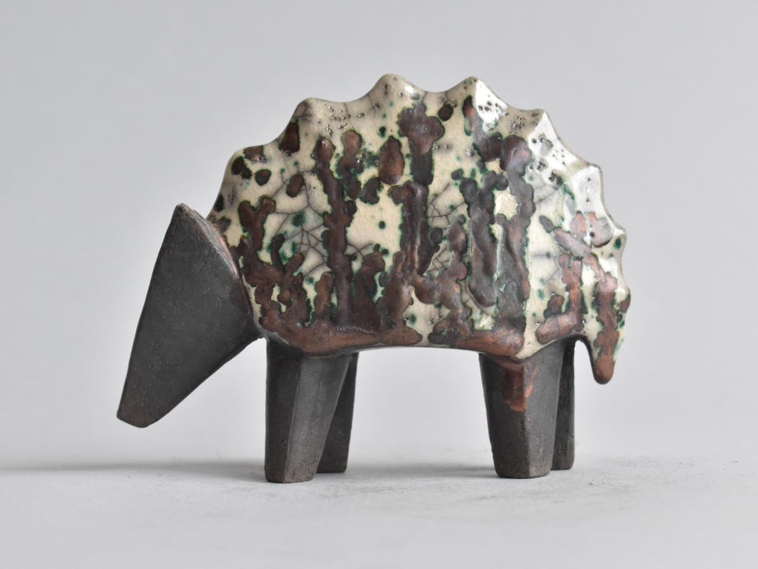 Ceramic Sculpture Armadillo, Sculpture, Raku, Figurine, Pets, Animal ...