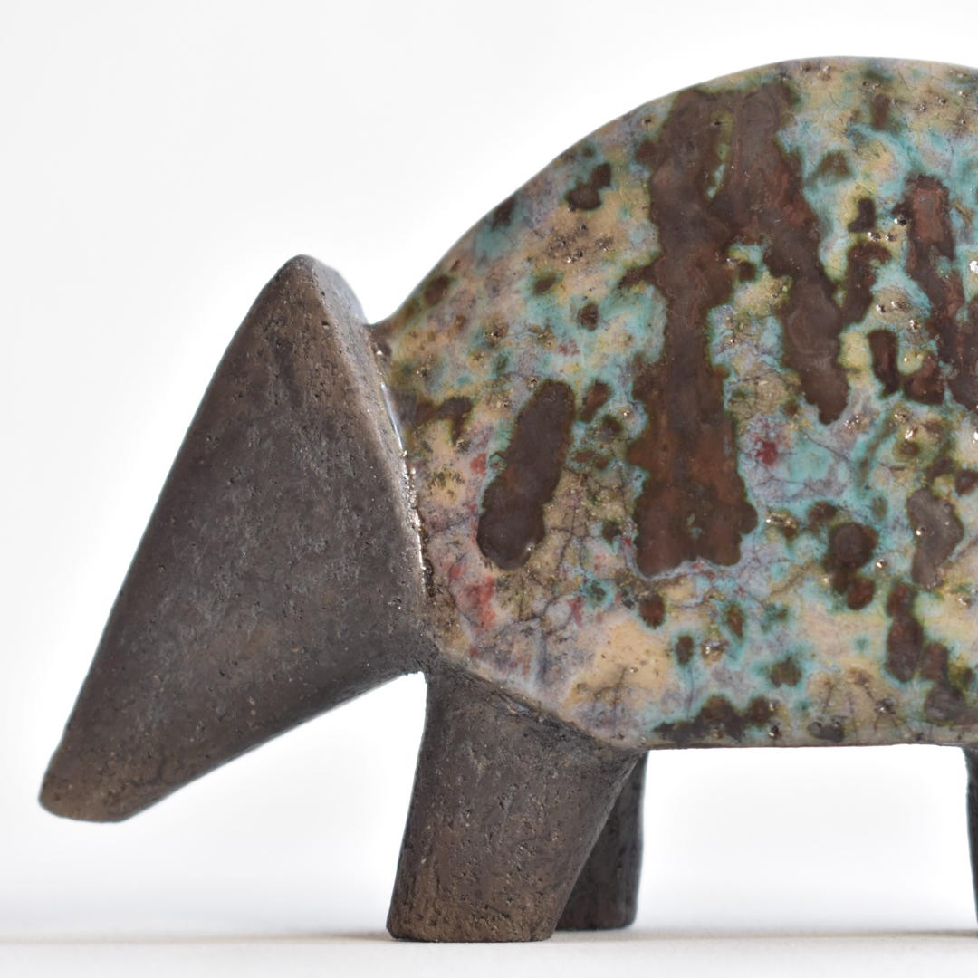 Ceramic Sculpture Armadillo, Sculpture, Raku, Figurine, Pets, Animal ...