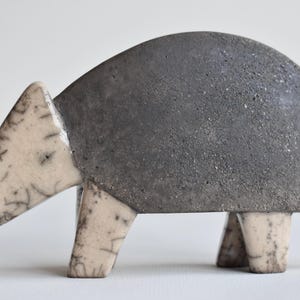 Ceramic Sculpture Armadillo, Sculpture, Raku, Figurine, Pets, Animal ...