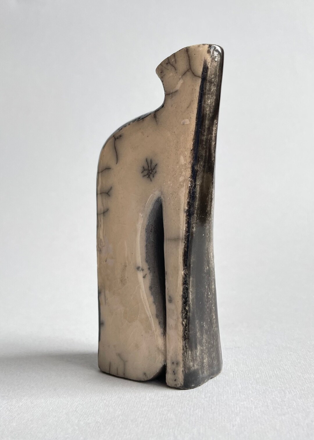 Ceramic Sculpture "cat",sculpture Raku,cat Figurine, Pets,animal ...