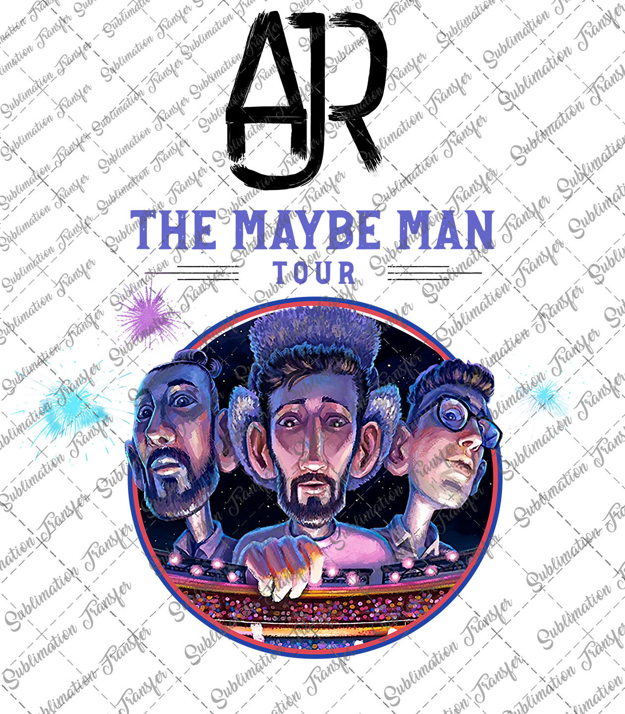 AJR The Maybe Man Tour 2024 Poster sold by Alleged Arrow | SKU ...