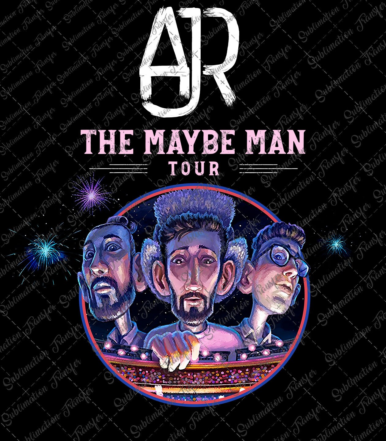 AJR The Maybe Man Tour 2024 Poster sold by Alleged Arrow | SKU ...