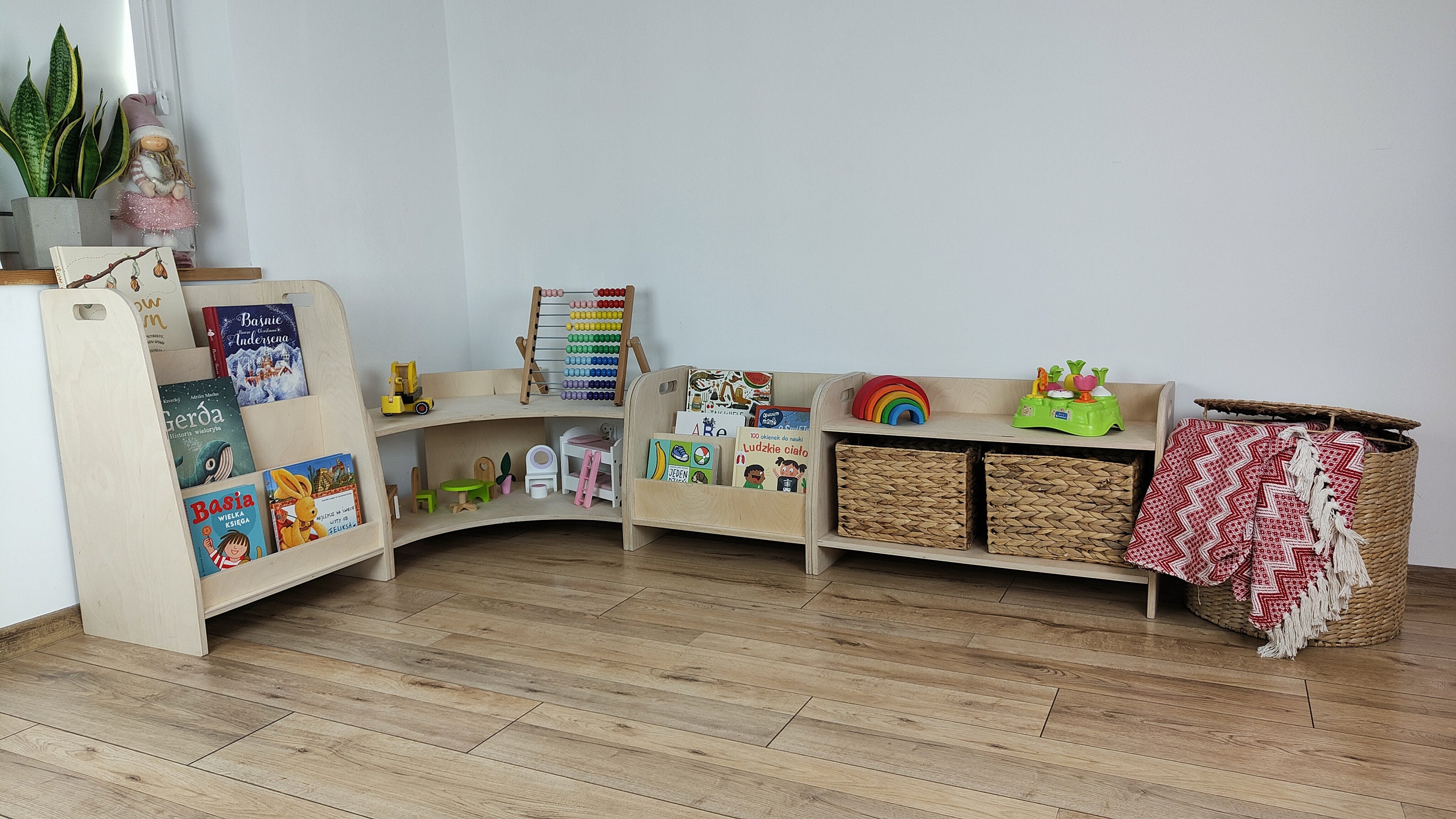 Corner Toyshelf Wooden Cabinet Montessori Toyshelf - Etsy Australia