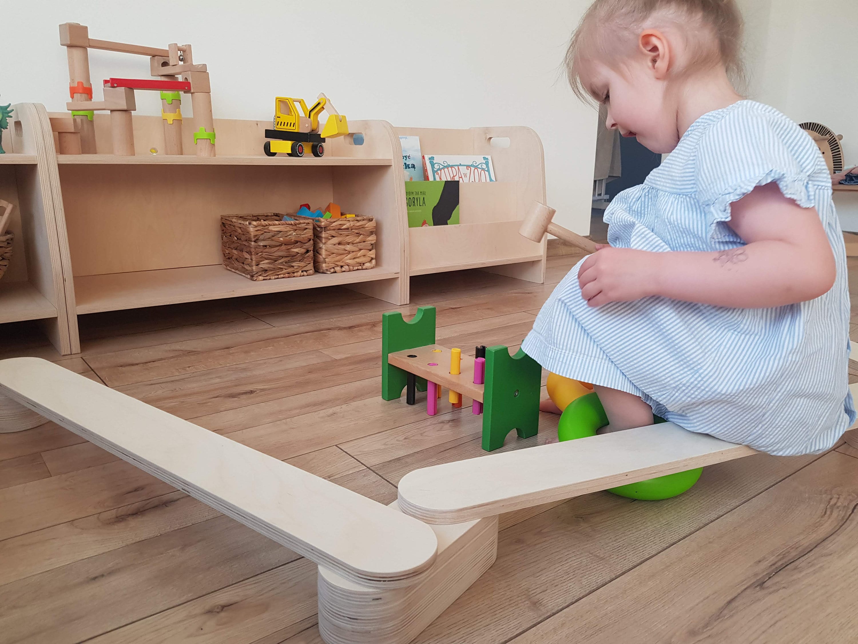 Wooden Balance Beam for Kids, Acrobat Beam, Gift for Kids - Etsy UK