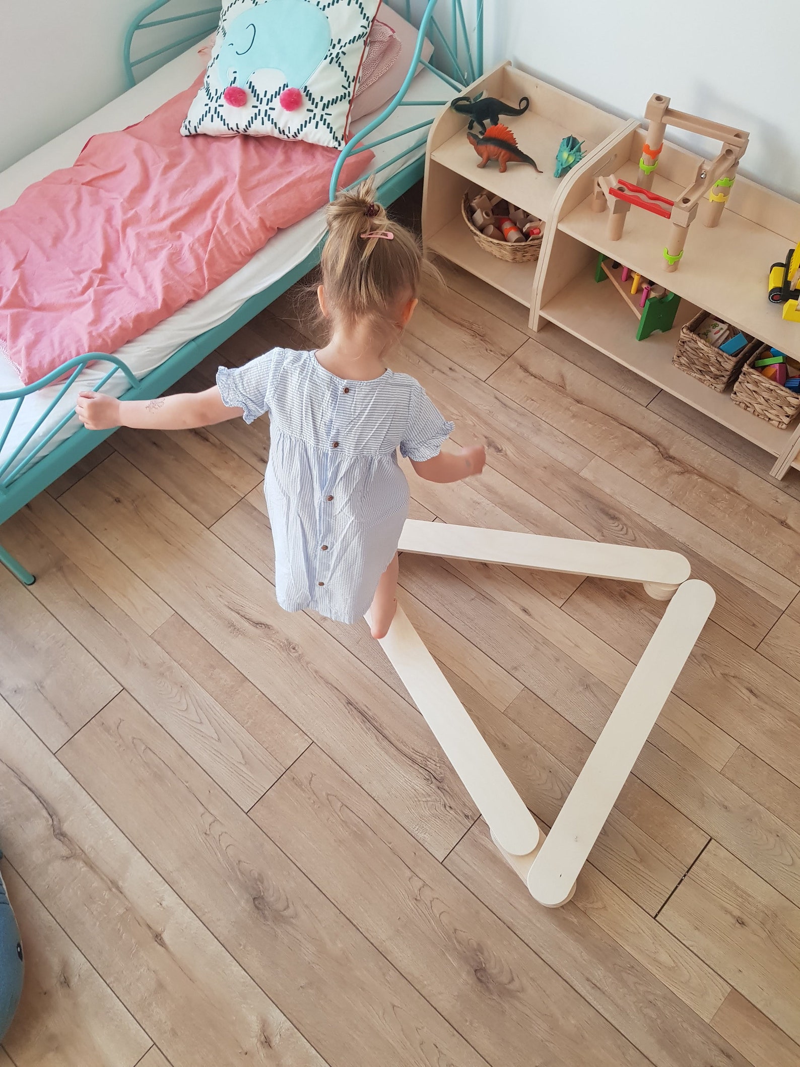 Wooden Balance Beam for Kids, Acrobat Beam, Gift for Kids - Etsy UK