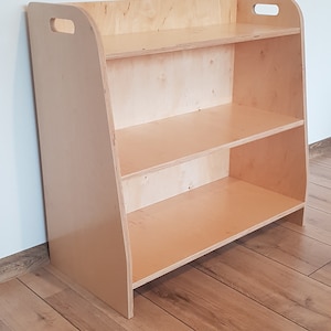 Original Modular Montessori Shelf Made From Certified Wood, Toy Storage ...