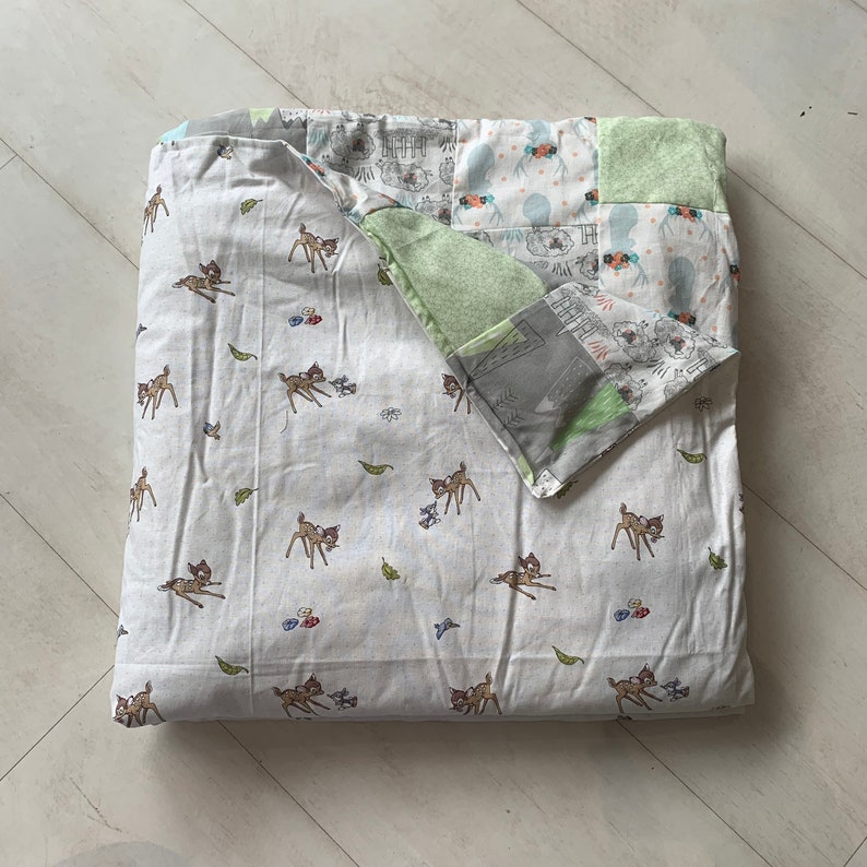 Bambi Baby Quilt - Etsy