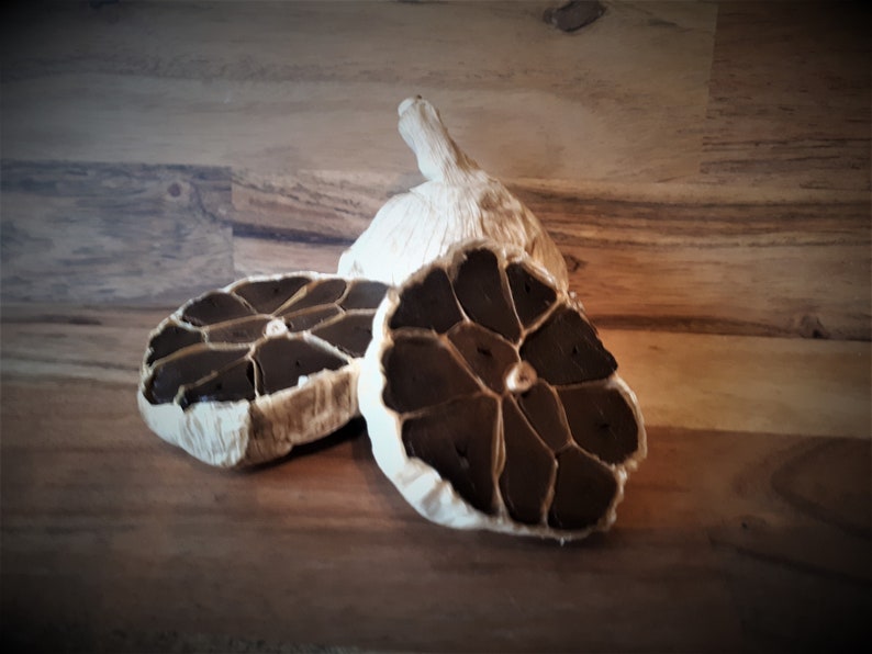 Aged Scottish Black Garlic (2 Bulbs) - Etsy