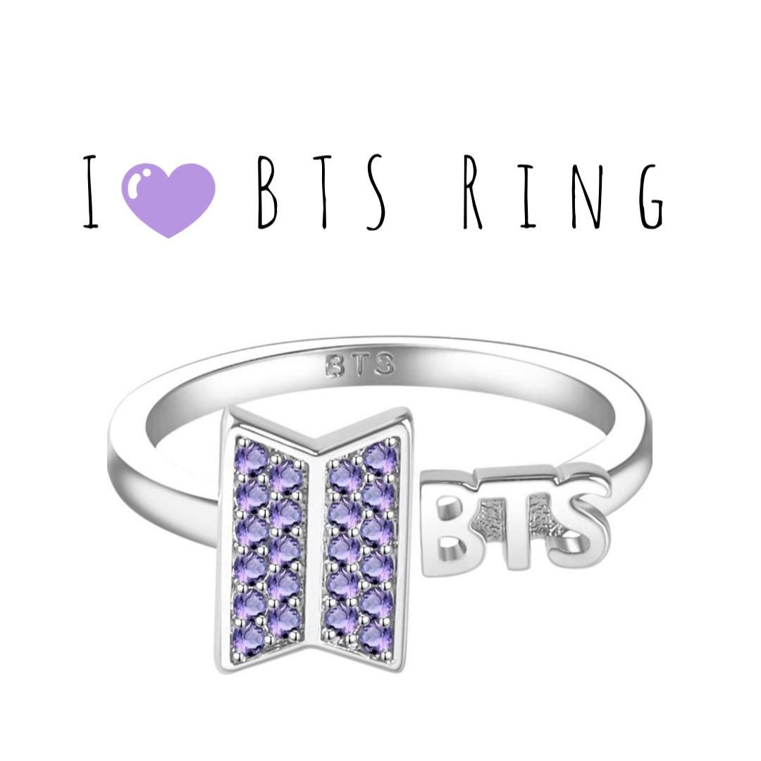BTS, Bts Ring, Bts Jewelry, Bts Merch, Bts Necklace, Bts Earrings, Bts ...