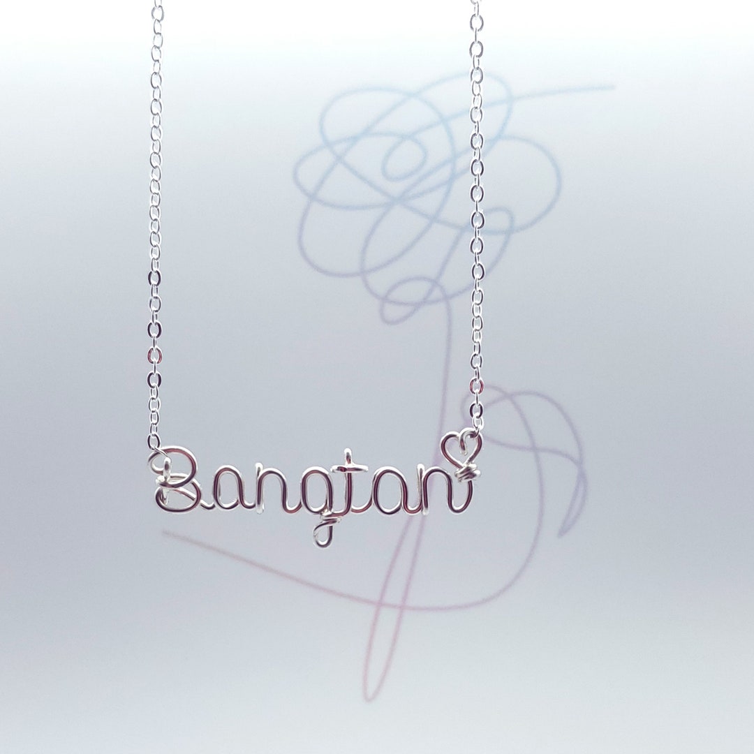 Bangtan Necklace, Kpop Necklace, BTS, BTS Necklace, Kpop Jewelry, Bts ...