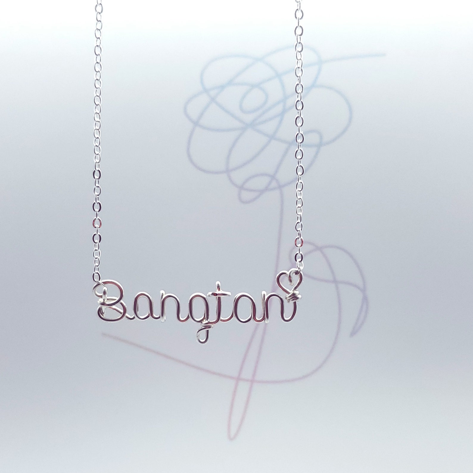 Bangtan Necklace Kpop Necklace BTS BTS Necklace Kpop | Etsy