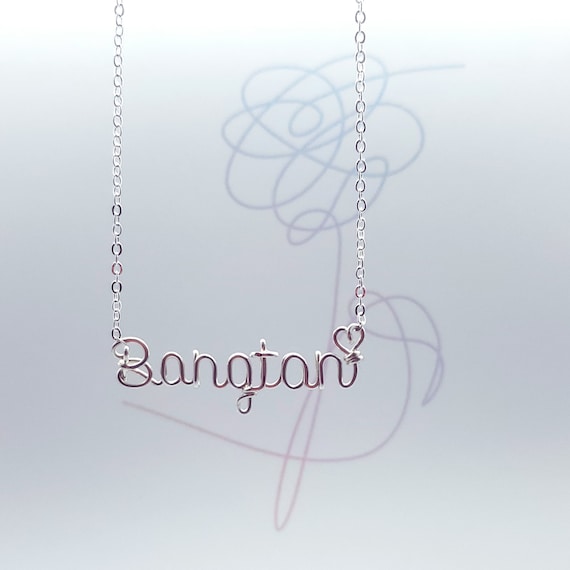 Bangtan Necklace Kpop Necklace BTS BTS Necklace Kpop | Etsy