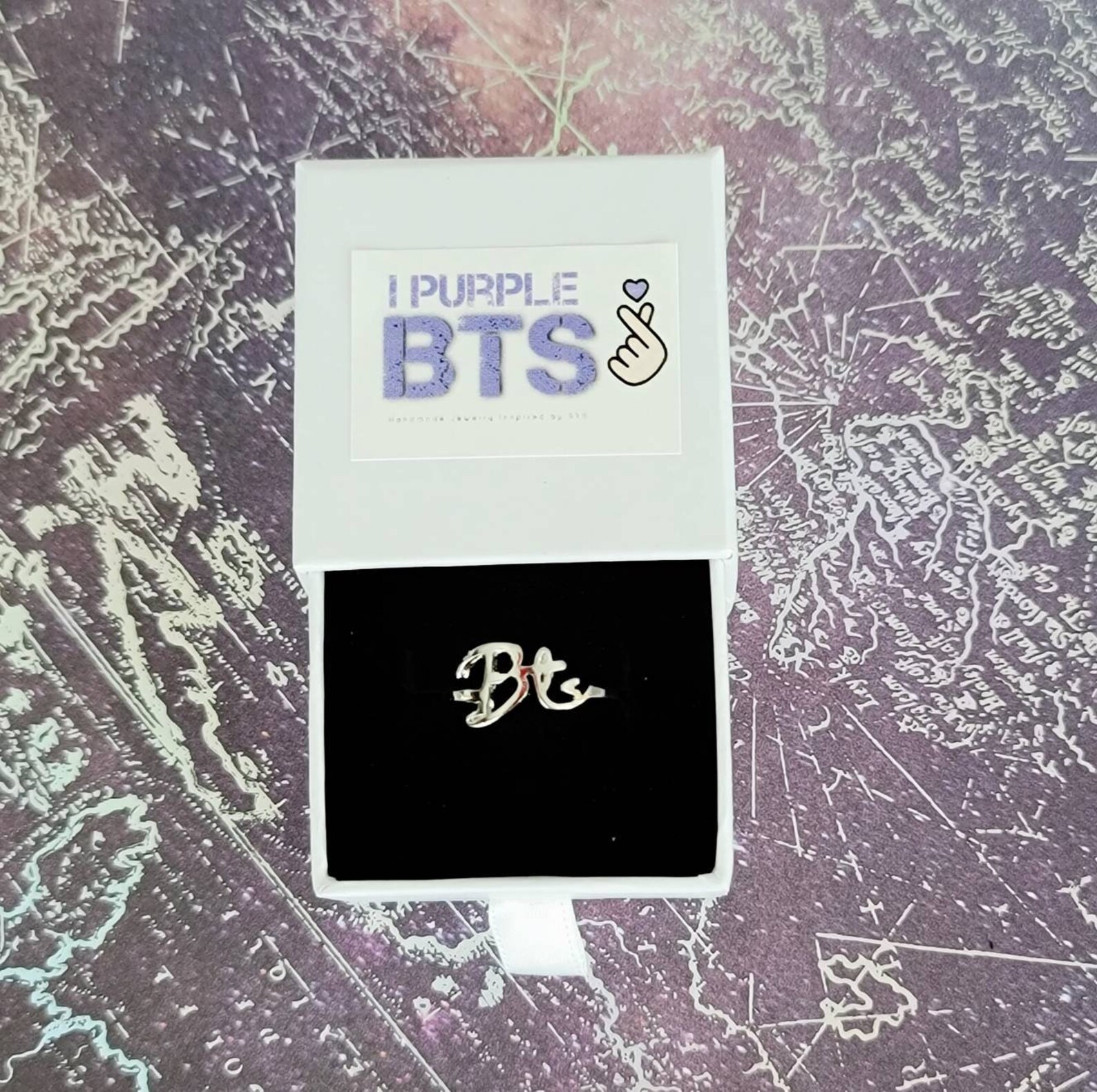 Bts Ring Army Ring Bts Jewelry Bangtan Ring Bangtan - Etsy